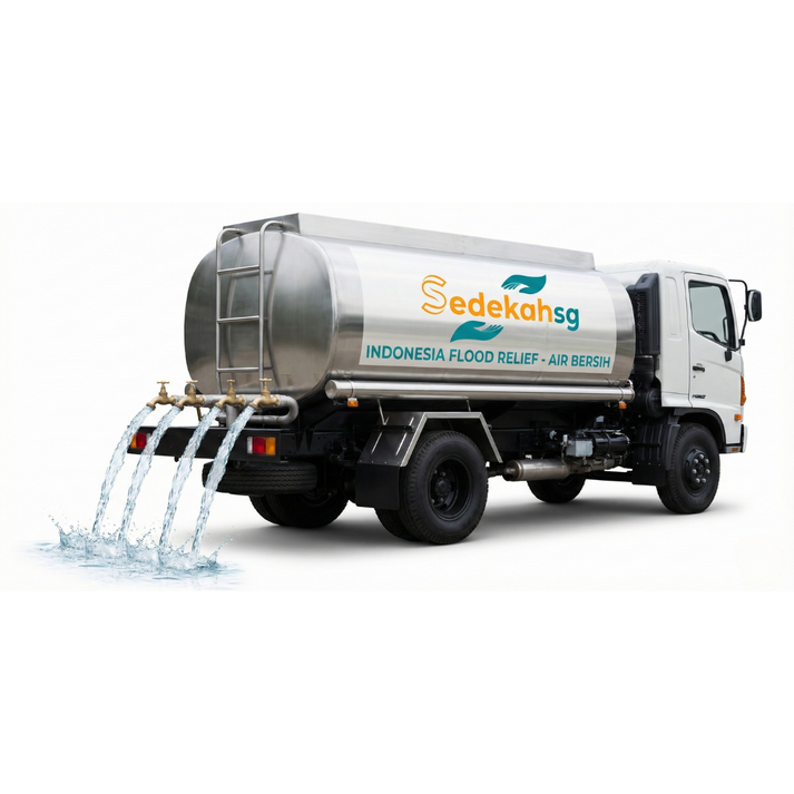Clean Water Supply (100L) – Sedekahsg